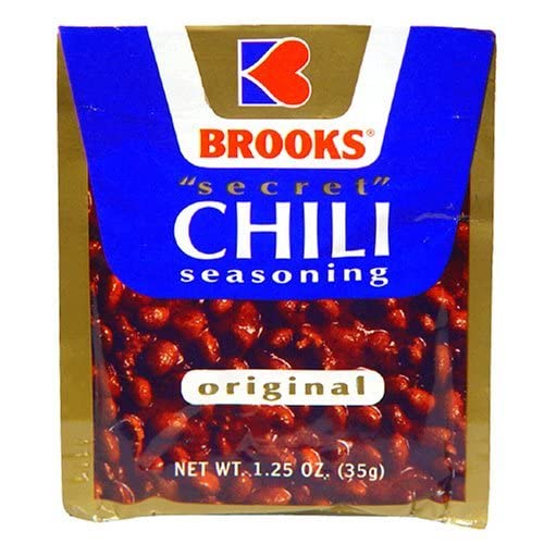 Brooks Secret Chili Seasoning Original 1.25-Ounce Packets (5 Pack ...