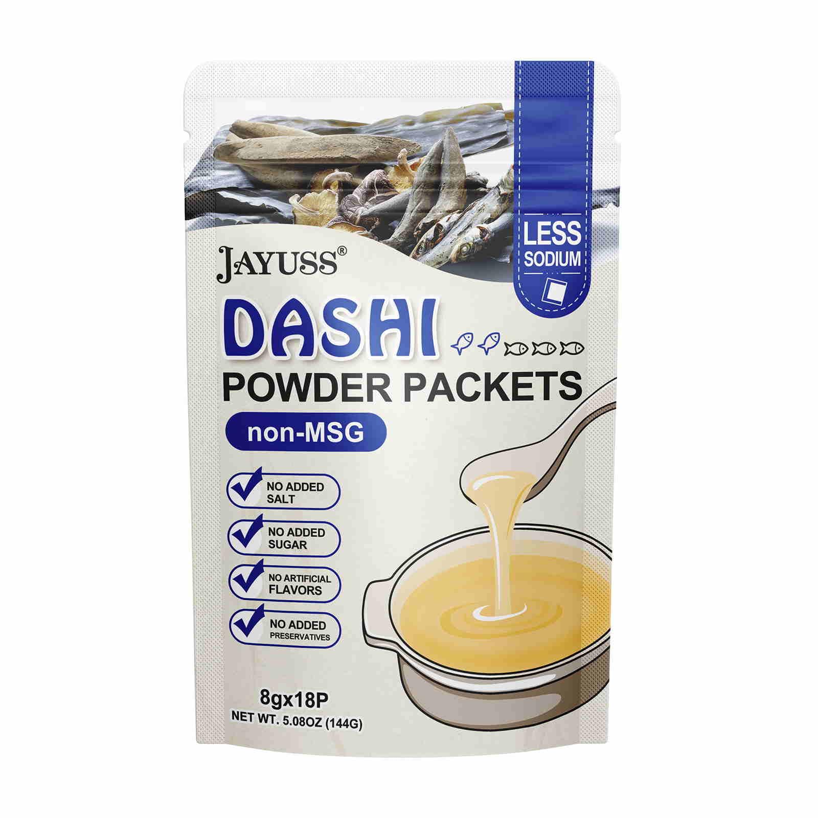 Jayuss Japanese Dashi Packet, Traditional Dashi Soup Stock 8G 18Pacs ...