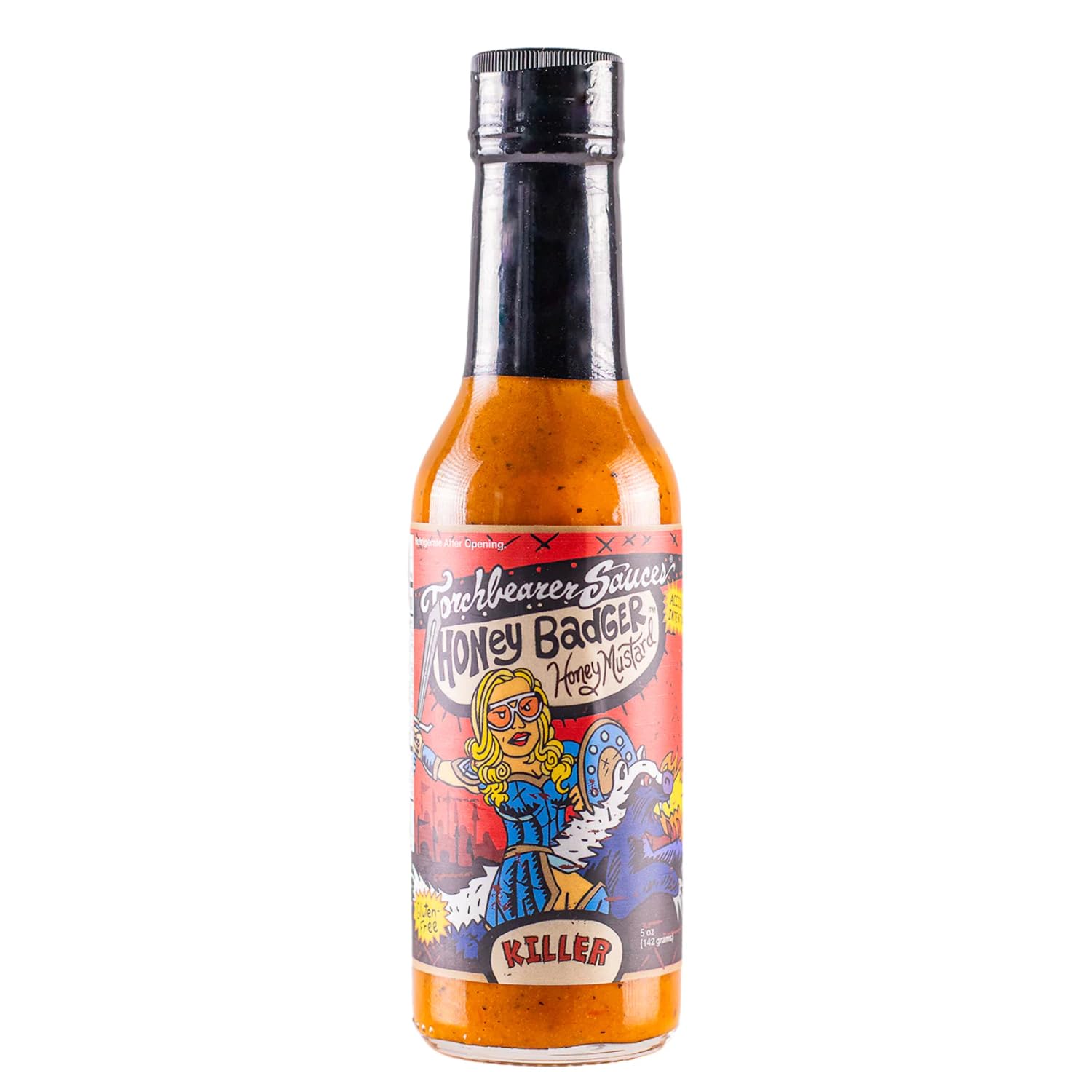 Honey Badger Sauce by Torchbearer Sauces, Spicy Hot Sauce With Flavors ...