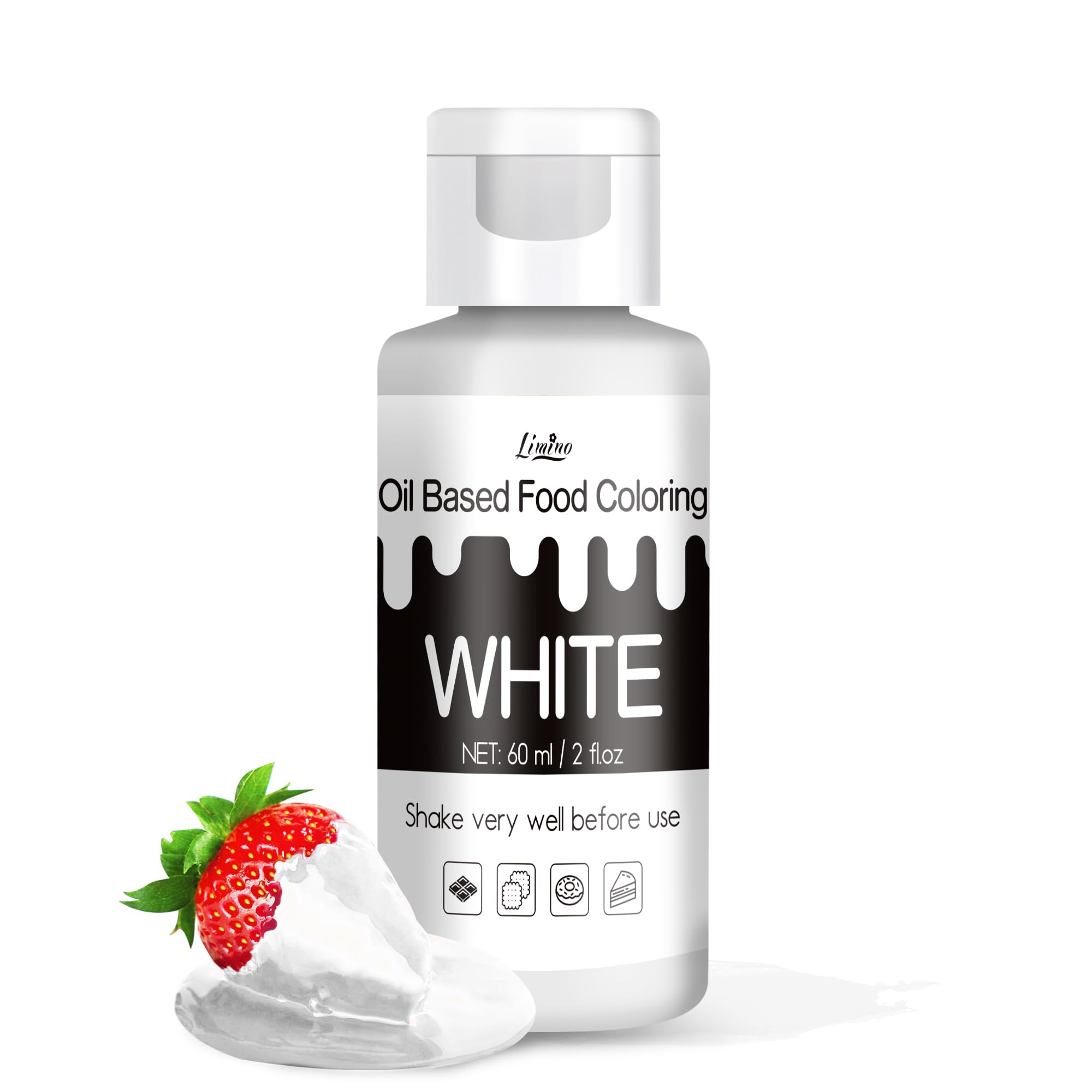 Limino Oil Based Food Coloring Set - Fat Soluble Dye for Baking, Cake ...