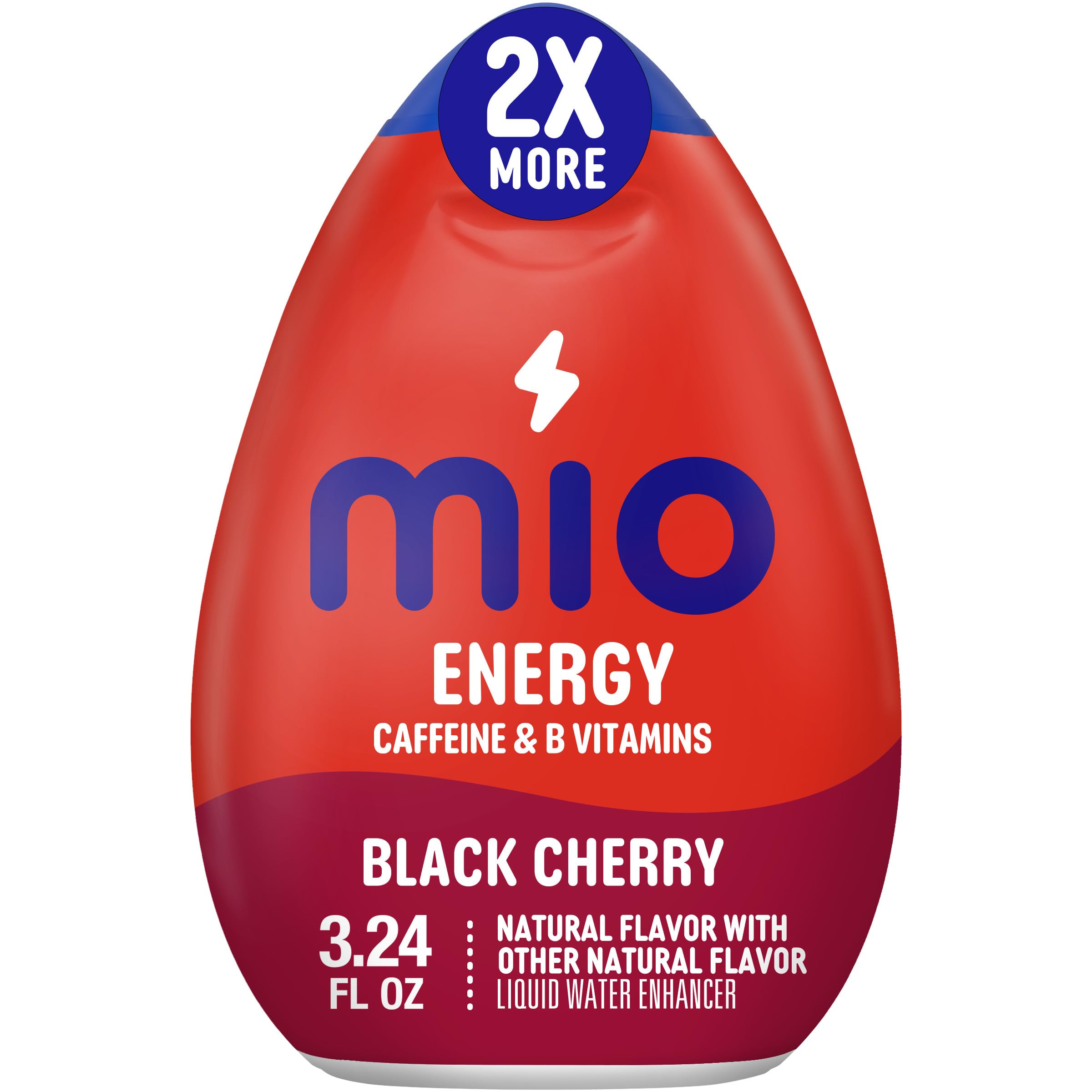 Mio Energy Black Cherry Liquid Water Enhancer Drink Mix, 3.24 Fl Oz, A ...