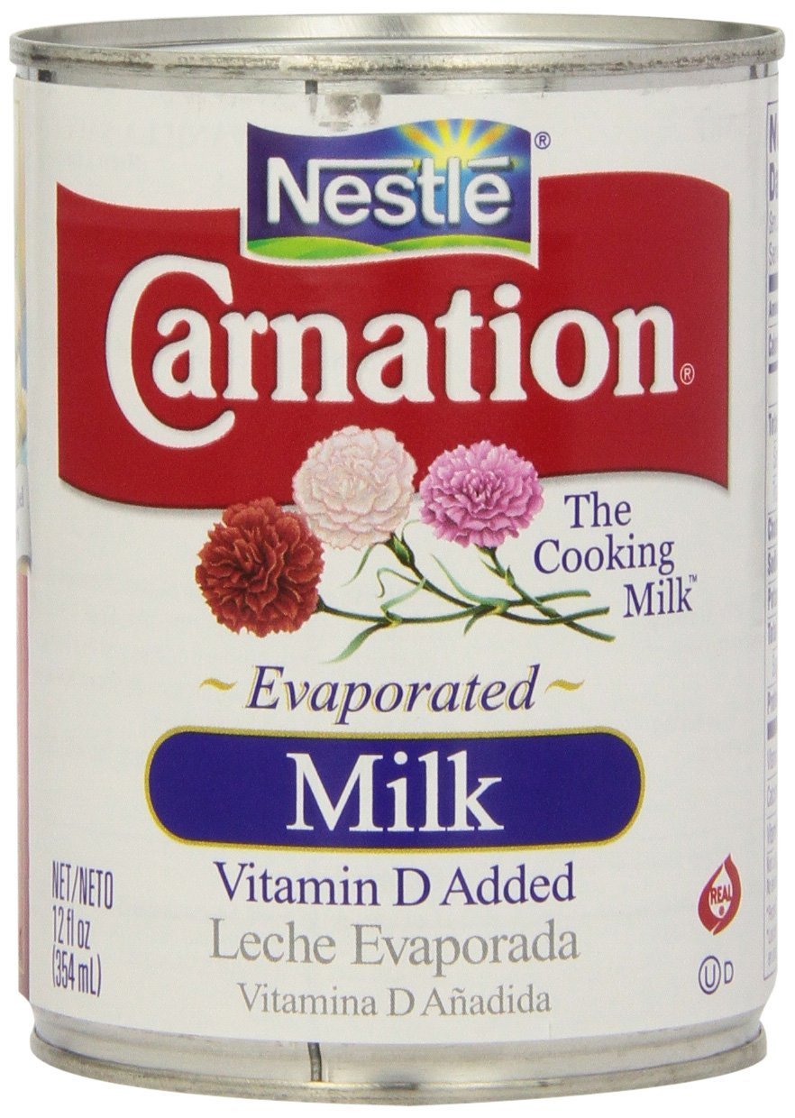CARNATION Evaporated Milk 12 Fluid Ounce Each 24 Cans per Case ...