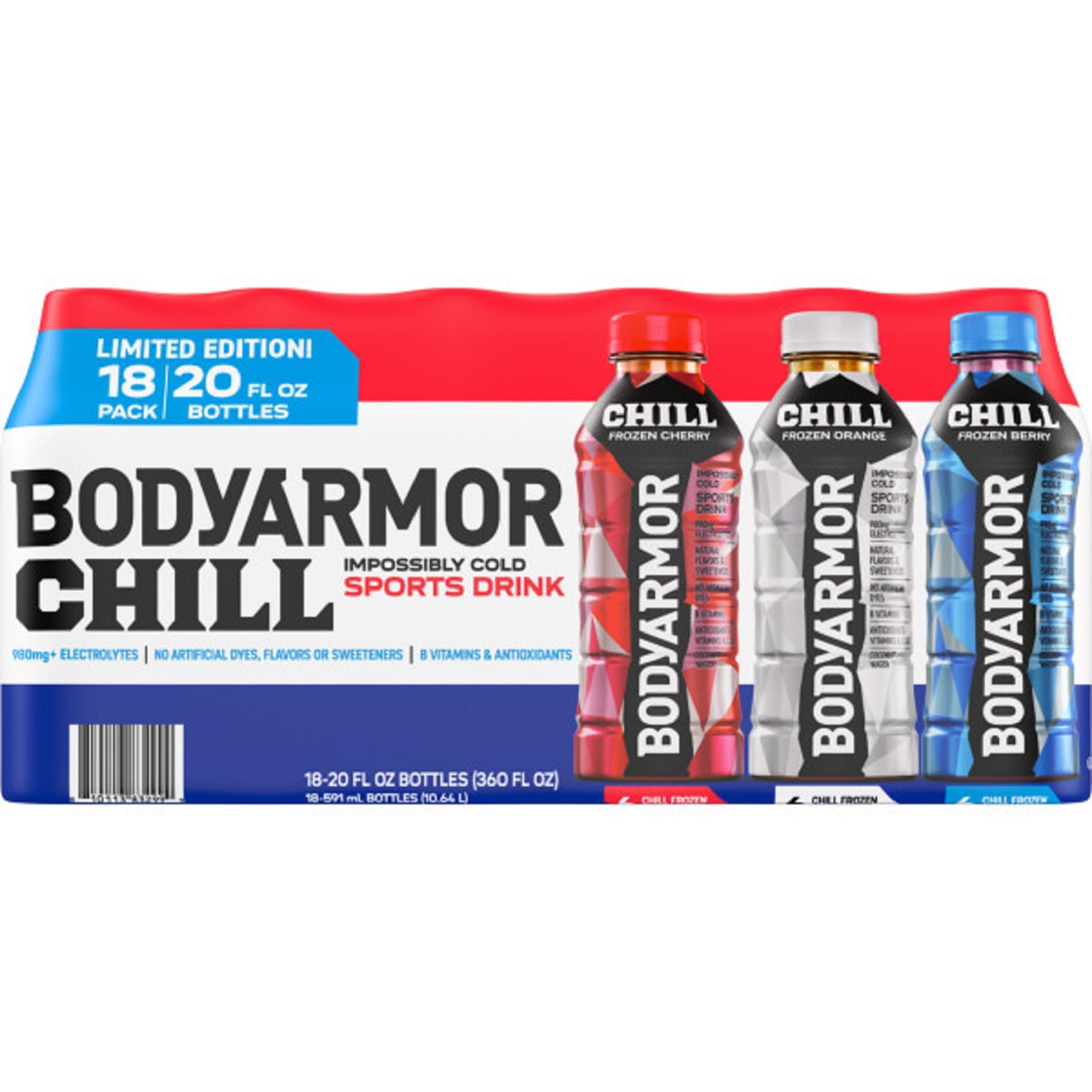 BODYprotective covering Chill Frozen Variety Pack Ice Bottles, 20 fl o ...