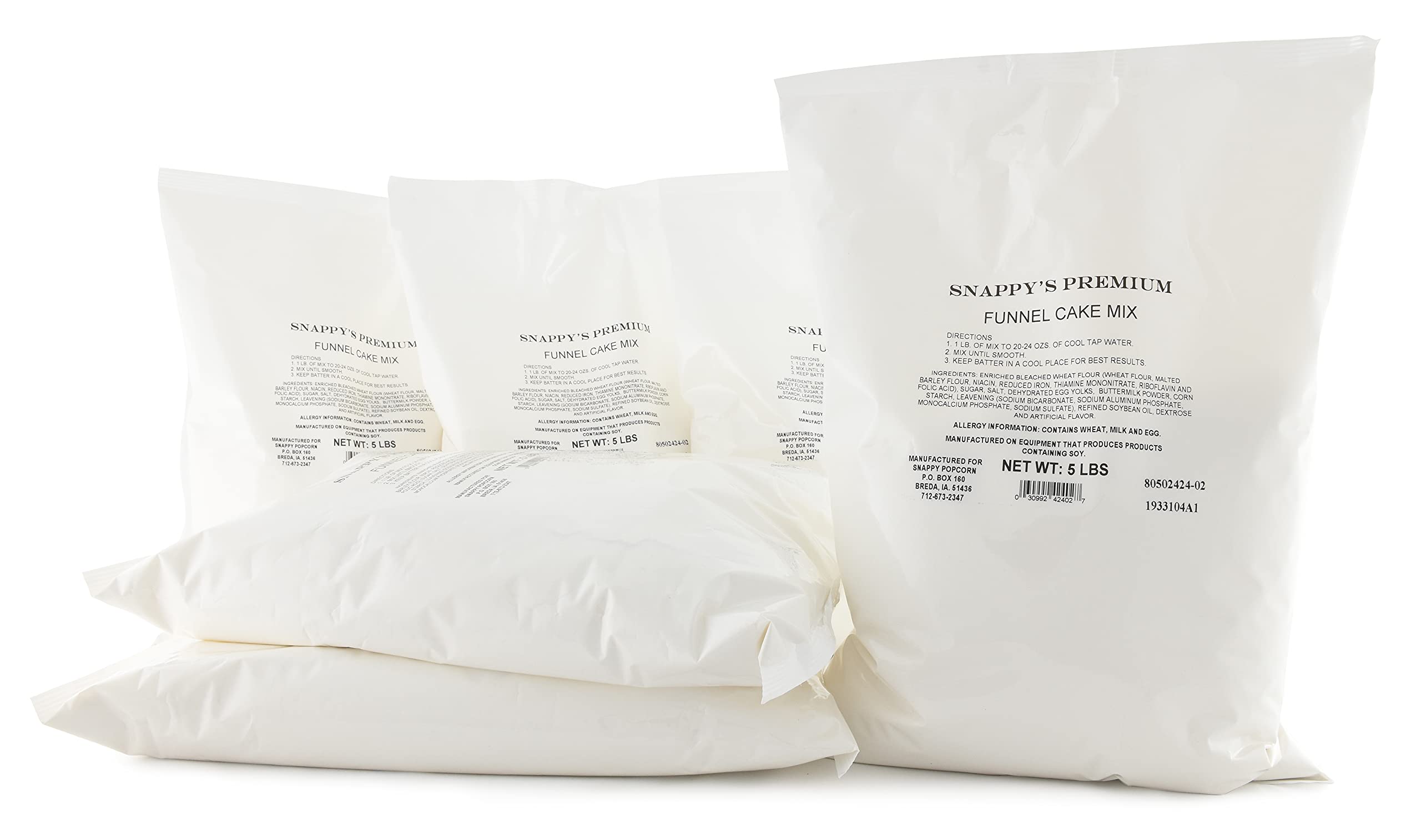 Snappy Premium Funnel Cake Mix, 5 Pound, 6 Pack – Groceryeshop