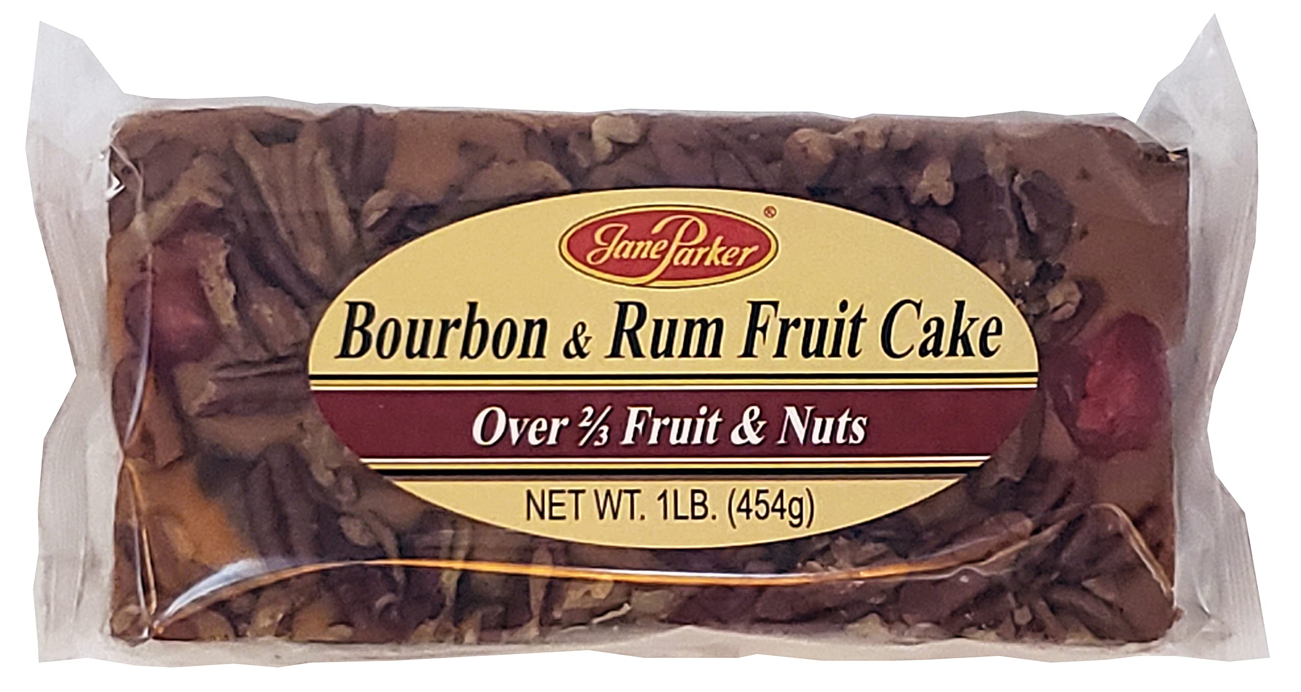 Jane Parker Fruitcake Holiday Cake 1 Pound Loaf in Box - Best Fruitcak ...