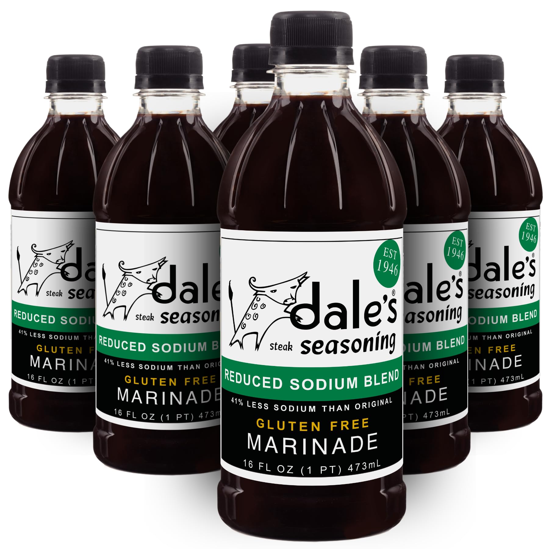 Dales Gourmet Reduced Sodium Steak Seasoning & Marinade, 16 oz Bottles ...