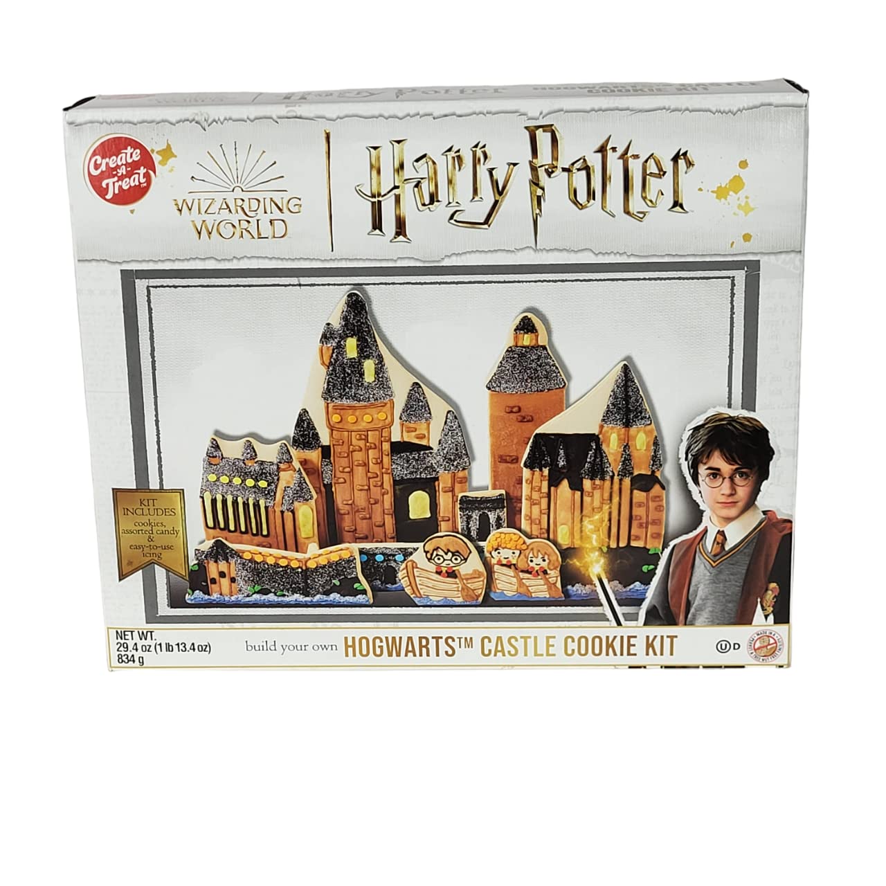 Create-A-Treat Hogwarts Castle Cookie Kit - Build Your Own Cookies, In ...