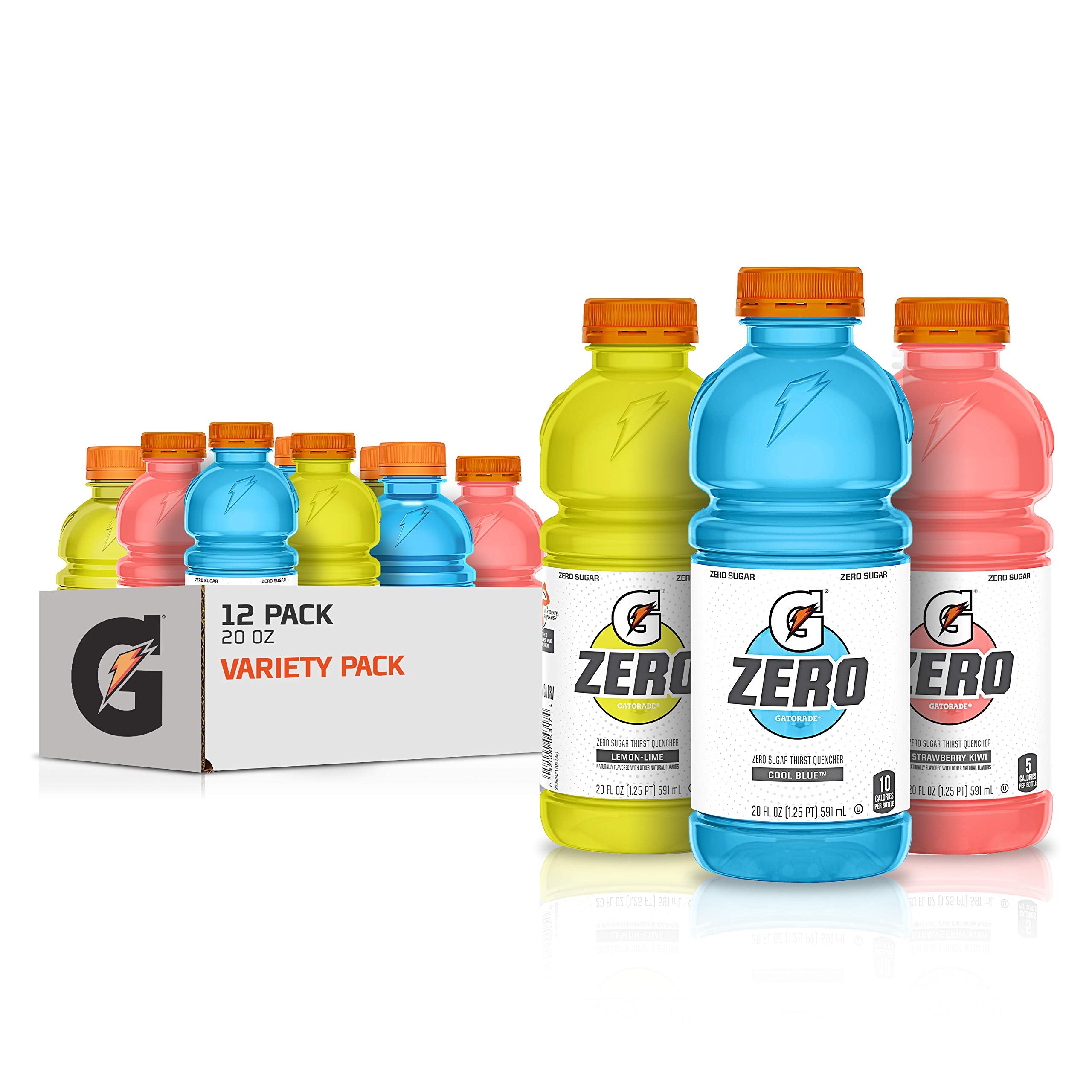 Gatorade Variety Pack Thirst Quencher, 20 Fl Oz Bottles, 12 Pack ...