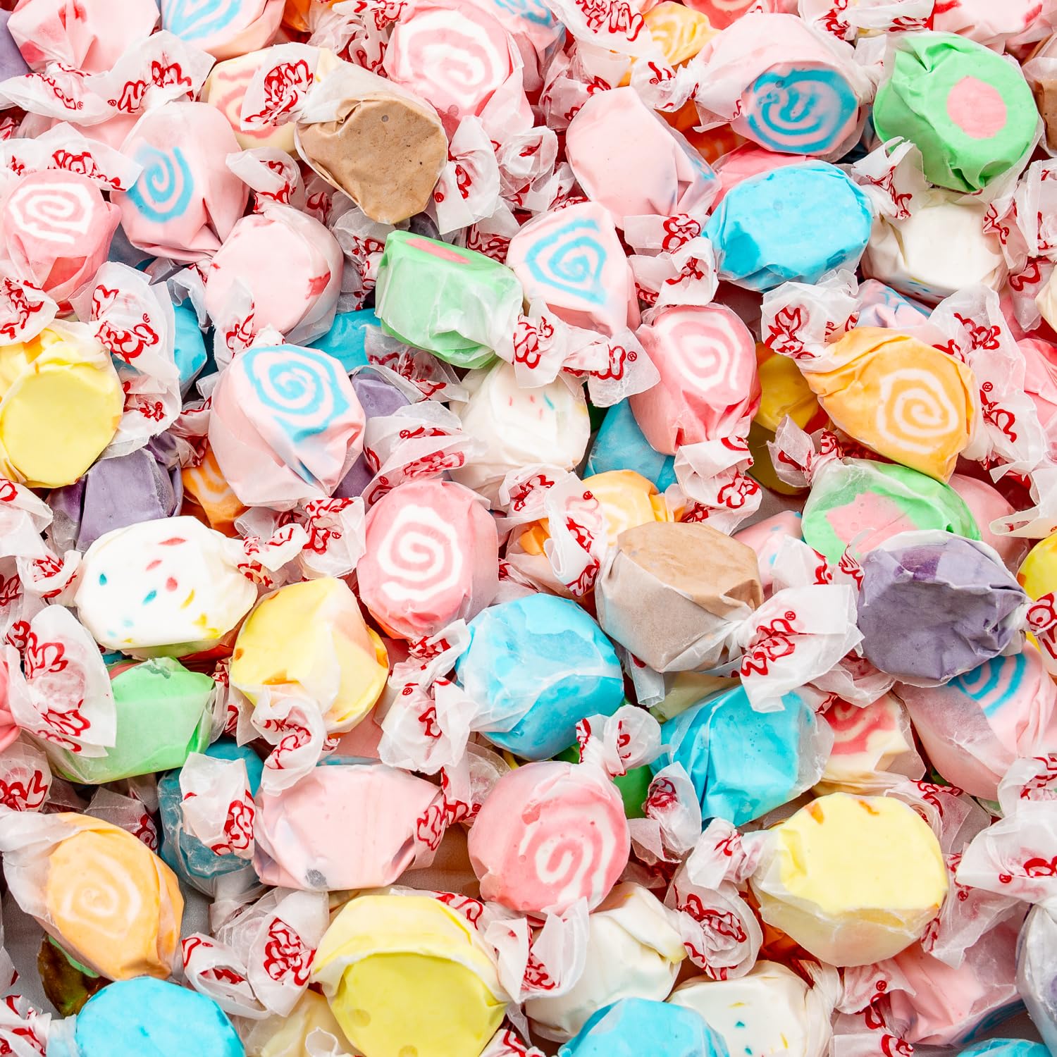 Salt Water Taffy 4 Lb – Individually Wrapped, 12 Fun Flavors, Old Fash ...