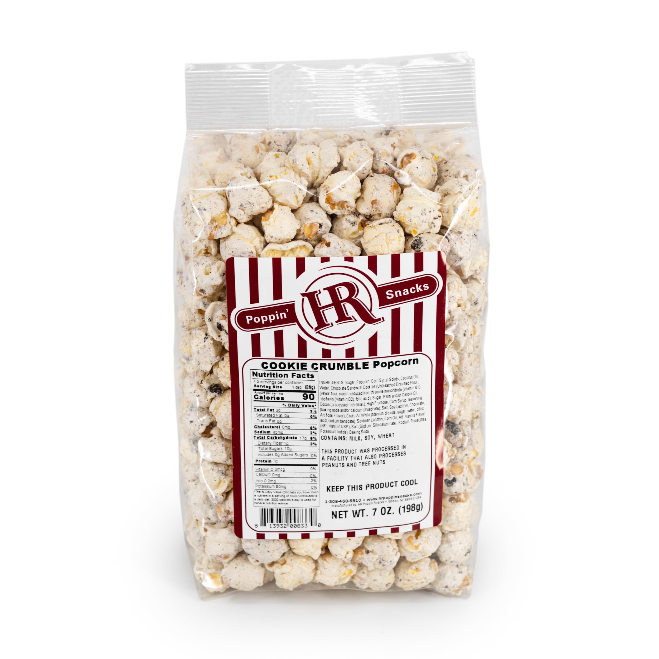 Hr Poppin' Snacks Cookie Crumble Popcorn | Made In Small Batches | Par ...