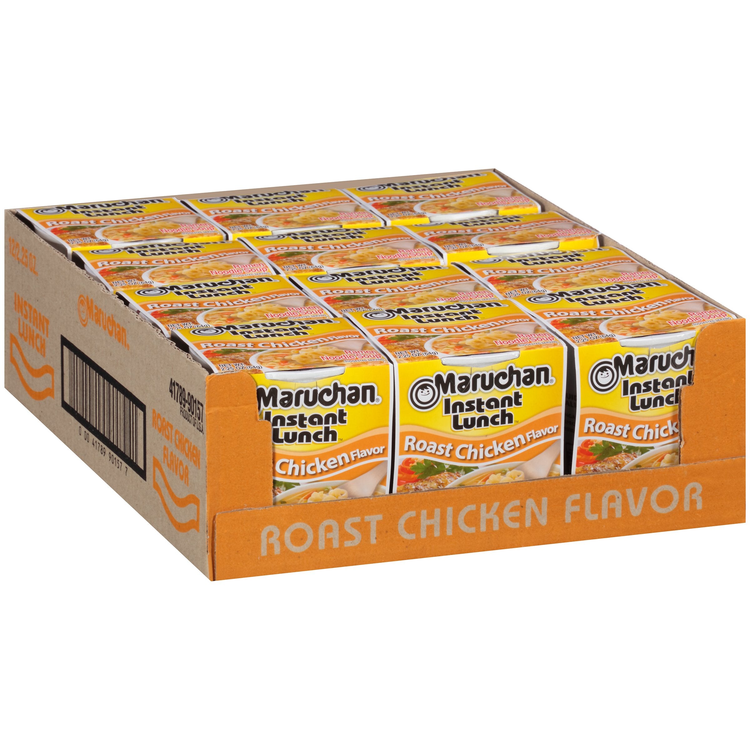 Maruchan Instant Lunch Roast Chicken, Ramen Noodle Soup, Microwaveable ...