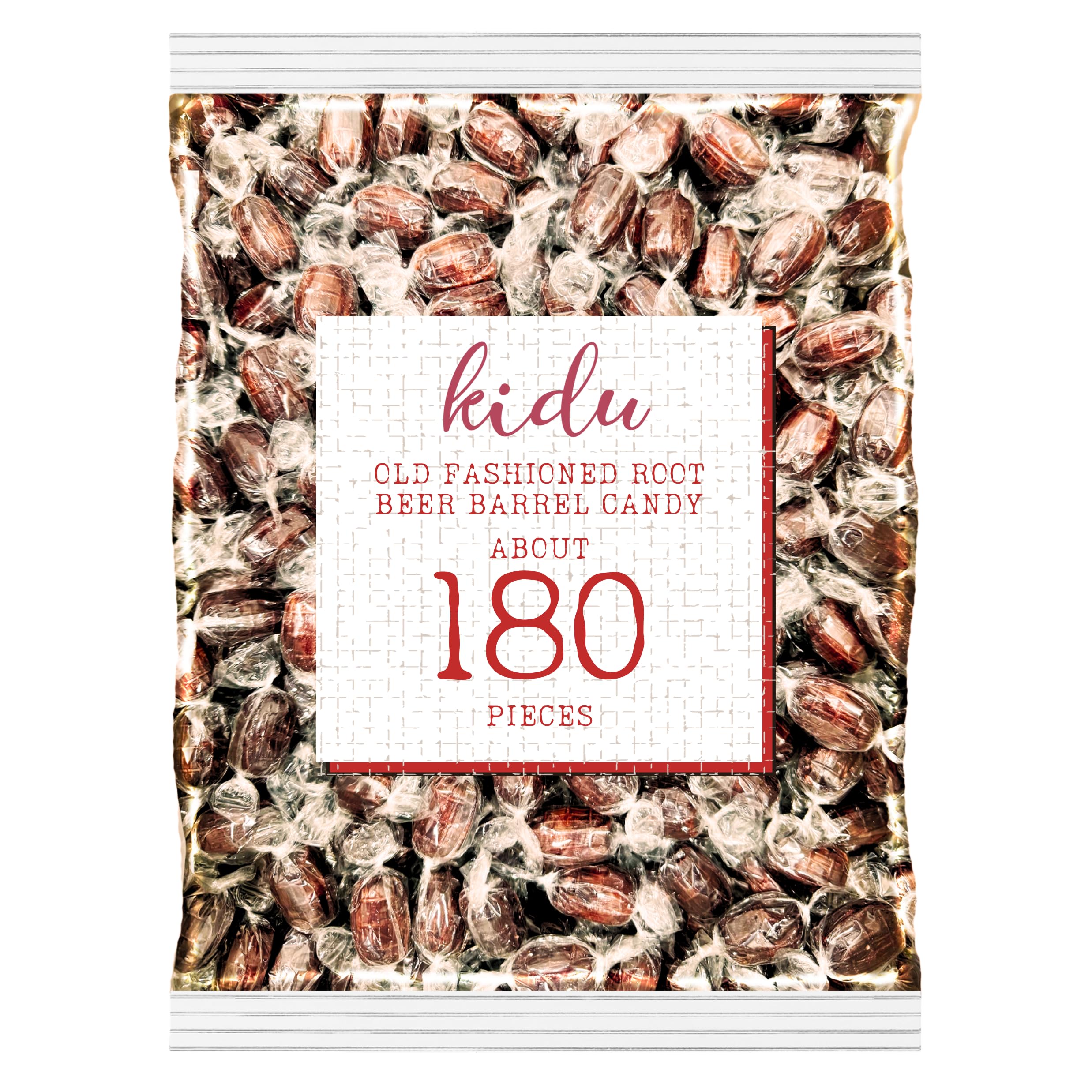 KIDU Root malt-inspired Barrels Hard Candy - Old Fashioned Individuall ...
